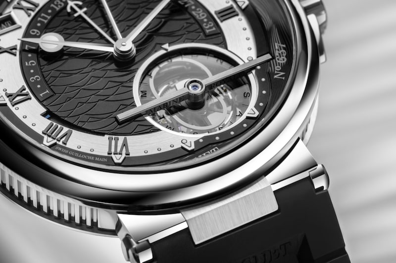 Montres Breguet | Marine Tourbillon Equation Marchante 5887 | 5887PT/92/5WV