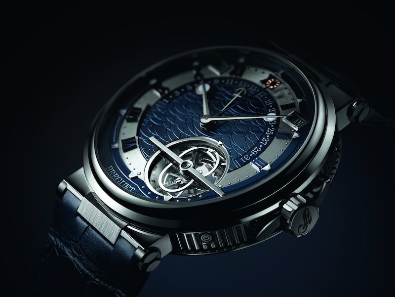 Montres Breguet | Marine Tourbillon Equation Marchante 5887 | 5887PT/Y2/9WV